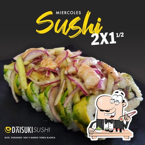 Carta del restaurante Daisuki Sushi, Durango, Durango 1406 H