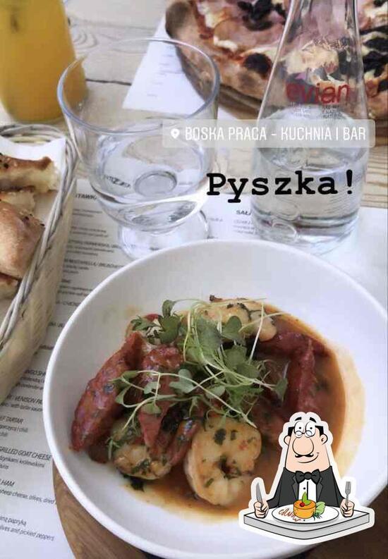 Menu at Boska Praga pub & bar, Warsaw