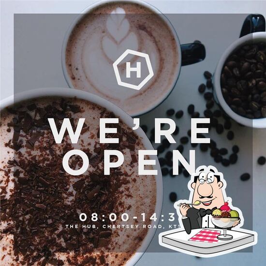 The Hub Coffee House, Chertsey - Restaurant menu, prices and reviews