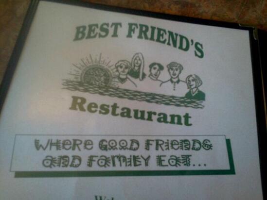 Best Friends Restaurant in Mentor - Restaurant menu and reviews