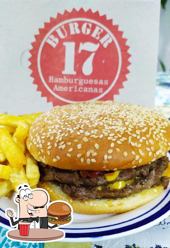 Menu at Burger 17 restaurant, Córdoba