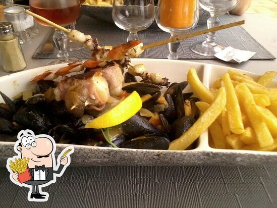 Menu at Le Maeva fast food, Capbreton, Résidence Grand Large