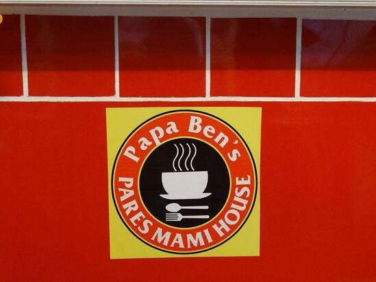 Menu at Papa Ben's Pares Mami House restaurant, Quezon City
