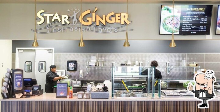 Menu at Star Ginger restaurant, Lynchburg