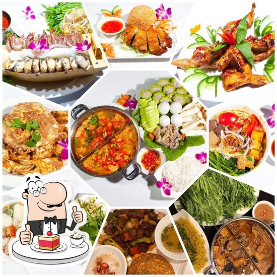 Menu at Kim Huong restaurant, Cairnlea