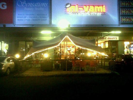 Menu at Mi-Vami restaurant, Centurion