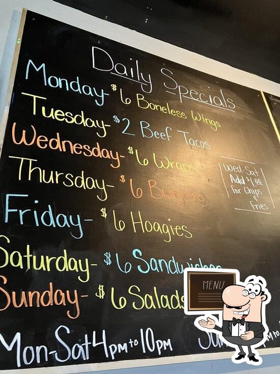 Menu at Bambooz Bar & Grill, Wilder