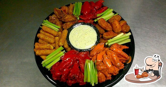 Menu at Golden Flame Hot Wings restaurant, Castle Pines