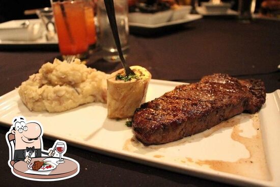 Menu at Vons Steak House steakhouse, Edmonton