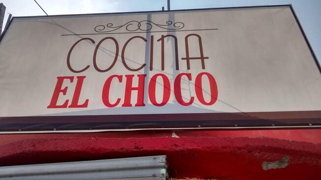 Menu at El Choco restaurant, Saltillo