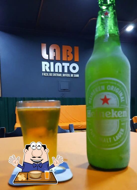 Menu em Labirinto Bar, Volta Redonda