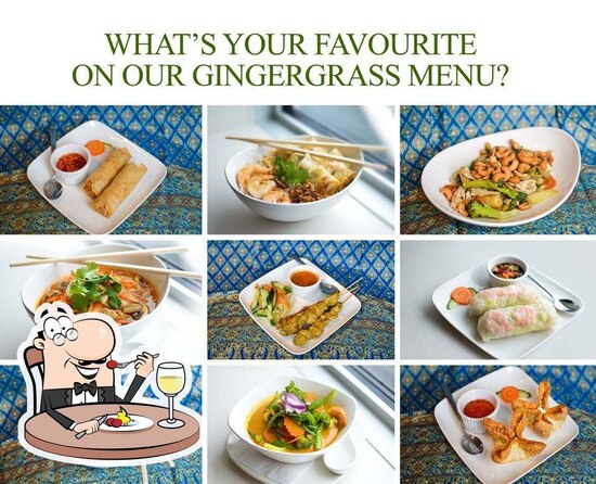 Menu at Gingergrass Thai and Vietnamese Restaurant, St. John's