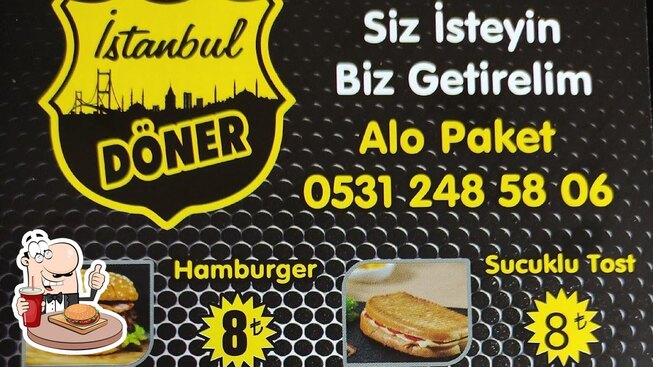 Menu at MANİSA İSTANBUL DÖNER, Manisa