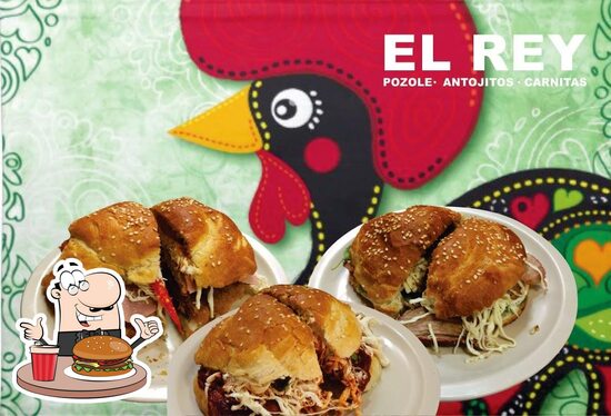 Menu at EL REY -Pozole-Antojitos-Carnitas- restaurant, San Andres Cholula