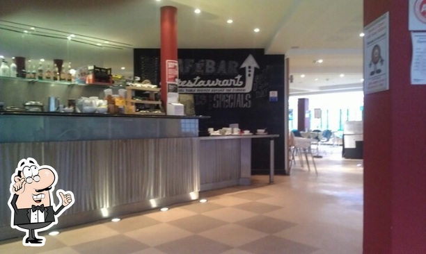 Menu at Macrobert cafe bar, Stirling