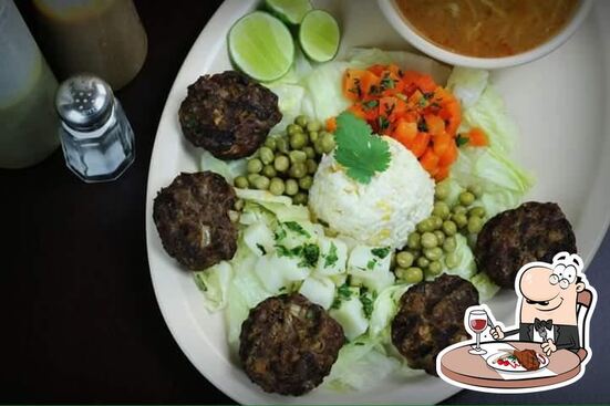 Carta de Hafida Restaurante Comida Arabe, Guadalupe
