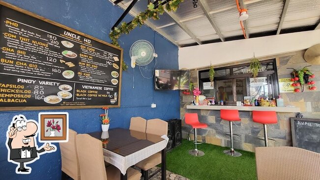 Menu at Uncle Ho Vietnamese and Filipino Cuisine restaurant, Silang