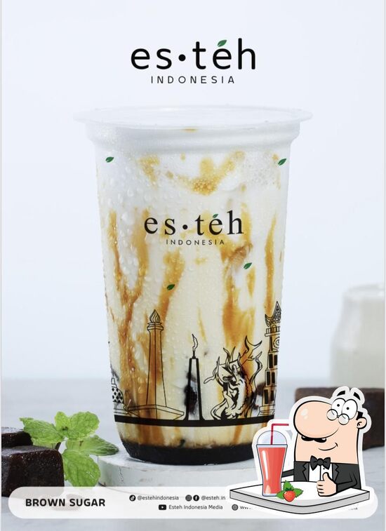 Menu at Es Teh Indonesia, Telagasari Karawang cafe, Karawang