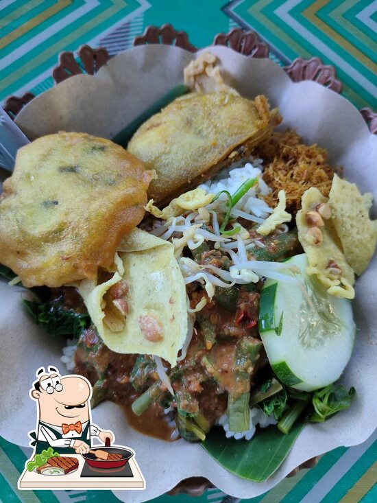 Menu at Warung Nasi Pecel Blitar restaurant, Pembataan