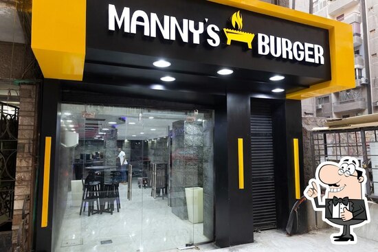 Speisekarte von Manny's Burger restaurant, Kairo