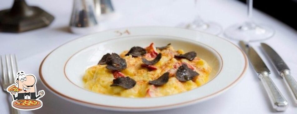 Menu at 34 Mayfair restaurant, London