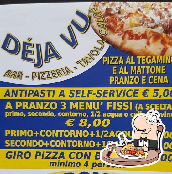 Menu at Déja vu restaurant, La Loggia