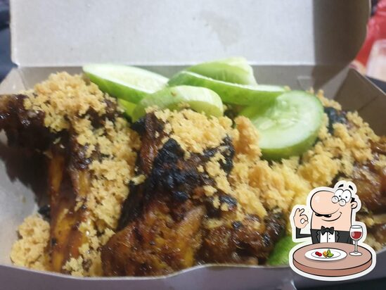 Menu at Ayam kalasan Mas Boy restaurant, East Jakarta