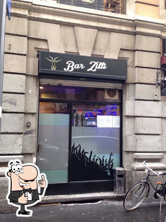 Menu da Bar Cinema Zilli, Milano