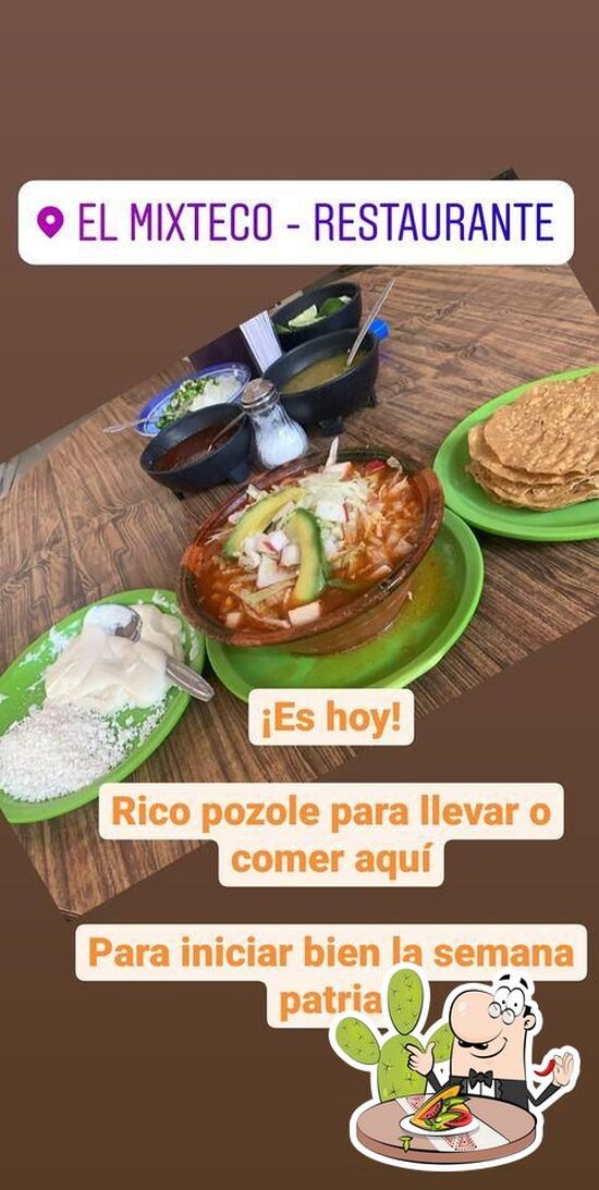 El Mixteco II restaurant, Mexico City, Lotería Nacional 7-B-7-B ...