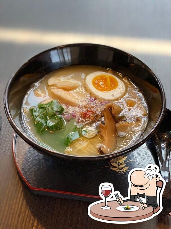 Menu at Ramen Musashi restaurant, Palm Desert