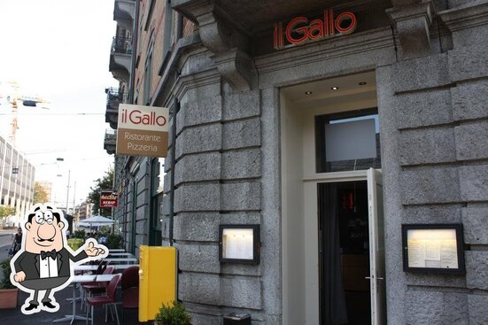Menu at Il Gallo, Zürich
