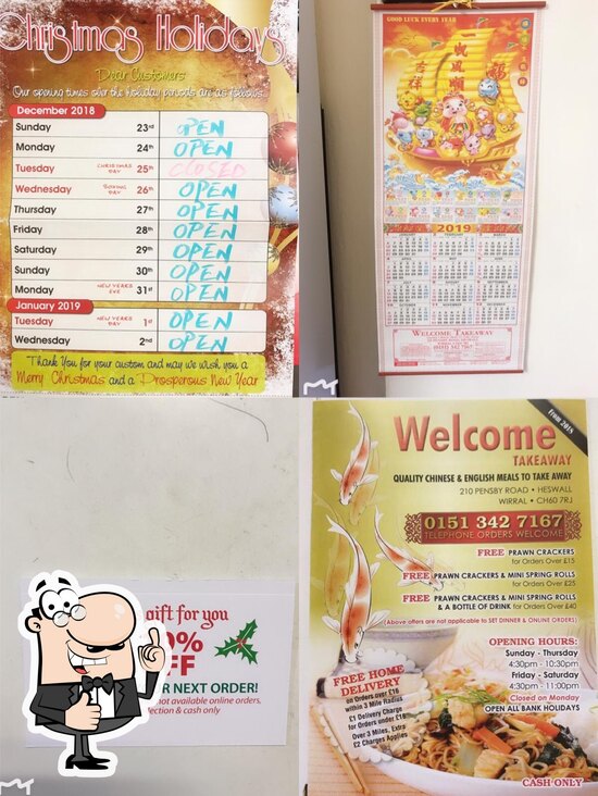 Welcome Takeaway, Birkenhead - Restaurant menu, prices and reviews