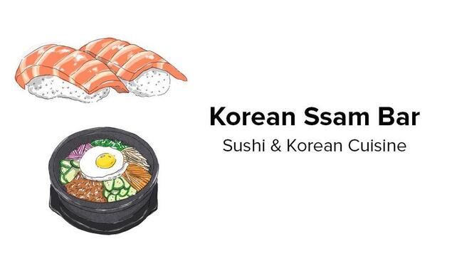 Menu at Korean Ssam Bar, Sarasota