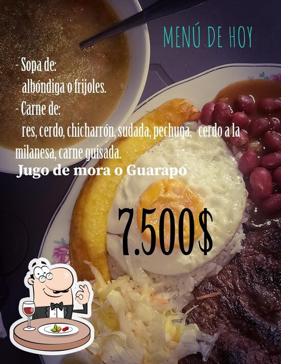 Menu at La Esquinita Del Sabor restaurant, Bello