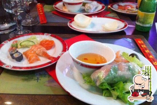 Menu at Asia Palace restaurant, Voiron