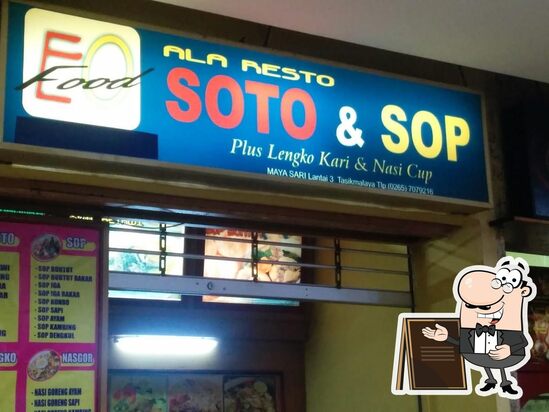 EO Food Soto & Sop restaurant, Tasikmalaya