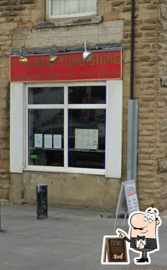 Menu at New Tung Shing fast food, Pontefract