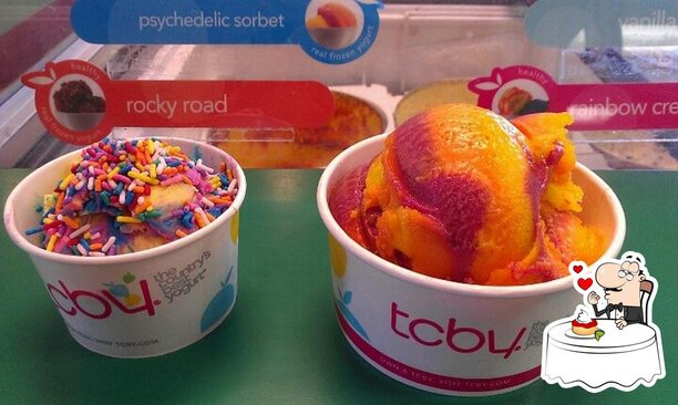 Menu at Tcby cafe, Kirksville