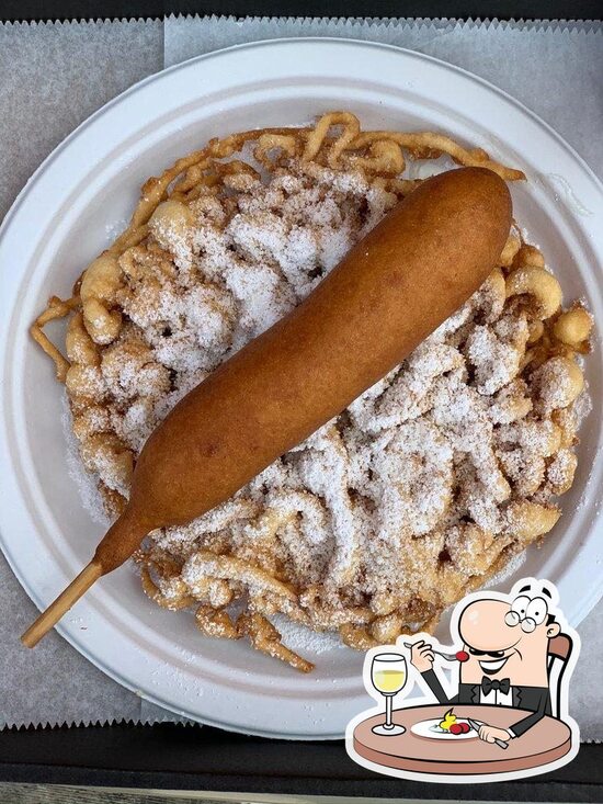 Menu at Fletcher's Original Corny Dogs, Fort Worth