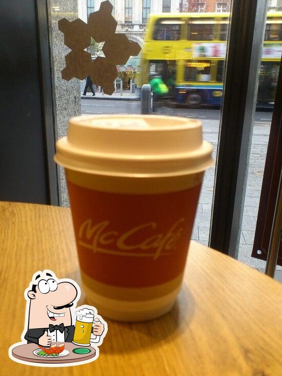 Menu at Mccafe, Dublin, 9 Grafton Street