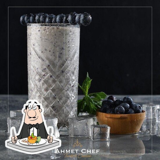 Menu at Ahmet Chef restaurant, Casablanca