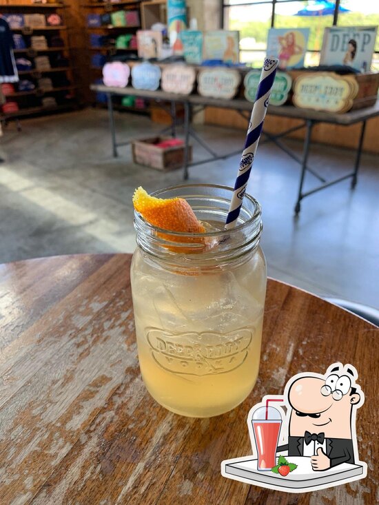 Menu at Deep Eddy Vodka Distillery restaurant, Dripping Springs