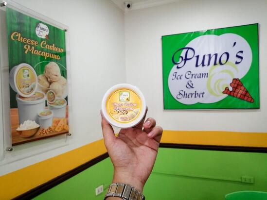 Menu at Puno’s Ice Cream and Sherbet- Tarlac Branch restaurant, Tarlac City