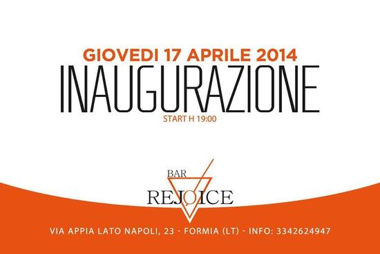 Rejoice pub & bar, Formia