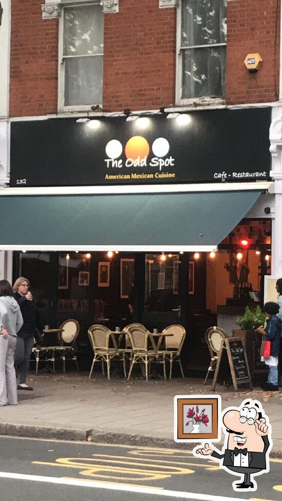 Carta de The Odd Spot Cafe, Londres