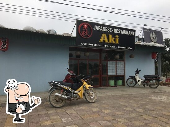 Menu at Japanese Restaurant AKI, Vietnam