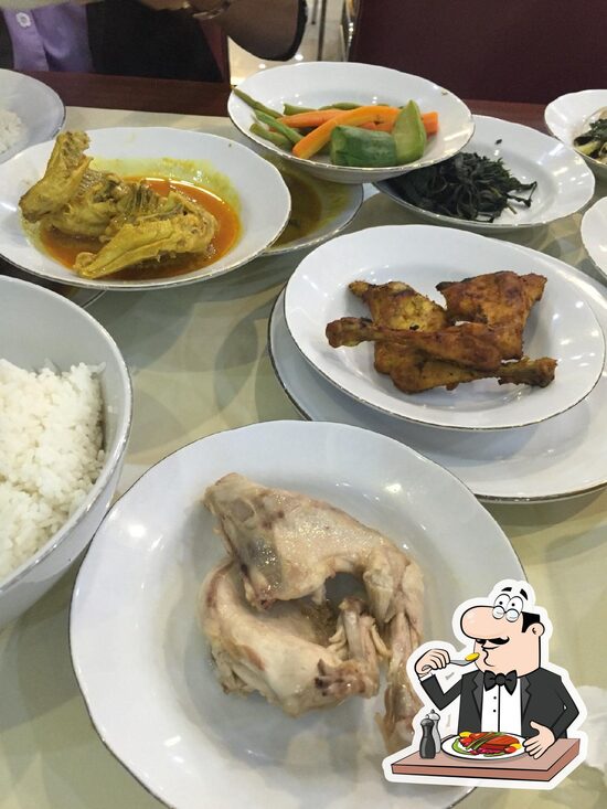 Menu at RM Simpang Raya restaurant, East Jakarta, Rest Area Cibubur Square