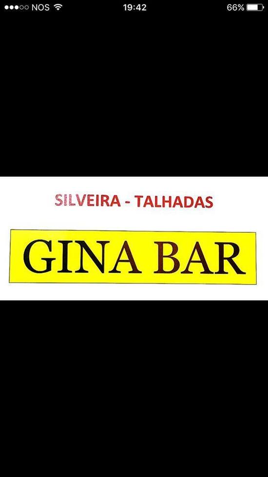 Menu em Gina Bar Silveira, Portugal