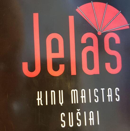 Menu at Jelas restaurant, Kaunas, Baltijos g. 4B