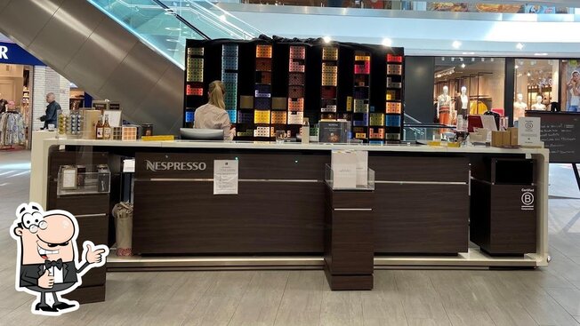 Menu au Nespresso Pop-Up Boutique Auhof Center, Vienne